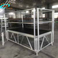 China Fireproof Movable Truss 6061-T6 Aluminum Layer Stage Platform for sale