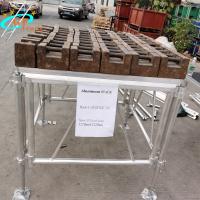 China Foldable Mobile 3.94ft 50mm Aluminum Show Platform for sale