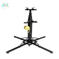 China Hand Cranks Lighting Truss Stand 6m Dj Winch Truss Speaker Stand Lift Crank Tower for sale