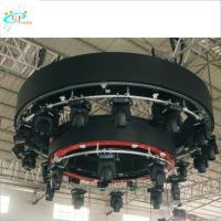 China Alu Rotating Lighting Truss Circle Display Truss For DJ Booth Lighting Show for sale