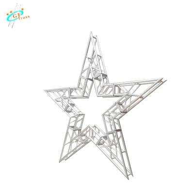 China Pentagram Aluminium Lighting Truss For Outside Lighting Show Special Shaped for sale