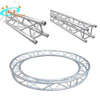 China Anti Rust Aluminum Spigot Truss Auto Revolving Round System Circular Lighting Truss for sale