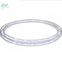 China Anti Rust Aluminum Spigot Truss Auto Revolving Round System Circular Lighting Truss for sale
