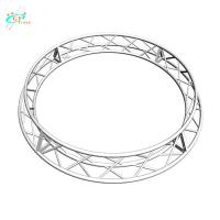 China Anti Rust Aluminum Spigot Truss Auto Revolving Round System Circular Lighting Truss for sale