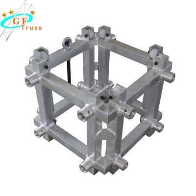 China Lightweight 6061-T6 Aluminum Exhibition Booth Sleeve Block Plate Truss for sale