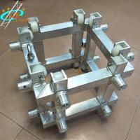 China Lightweight 6061-T6 Aluminum Exhibition Booth Sleeve Block Plate Truss for sale