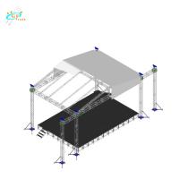 China Workshop Conference 18M 22M Aluminum Roof Truss System for sale