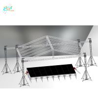 China Workshop Conference 18M 22M Aluminum Roof Truss System for sale