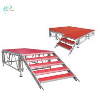 China Customize Portable 0.8M 6082-T6 Aluminum Stage Platform for sale