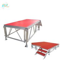 China Customize Portable 0.8M 6082-T6 Aluminum Stage Platform for sale