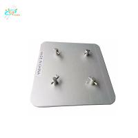 China 290*290*8.0mm 6061 T6 Aluminum Truss Steel Base Plate for sale