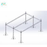 China Custom Made Metal Roof Dj Light 30M Stage Display Truss For Bar for sale
