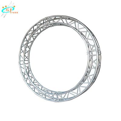 China Circle Roof Box Led Stage Lighting 0.5m Aluminum Spigot Truss for sale