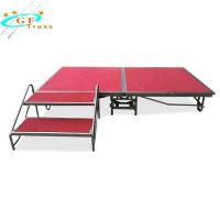 China Folding Adjustable 6082 T6 Aluminum Stage Platform for sale
