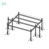 China Exhibition Lighting 6061-T6 400mm Aluminum Spigot Truss for sale