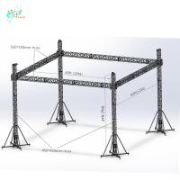 China Exhibition Lighting 6061-T6 400mm Aluminum Spigot Truss for sale