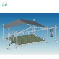 China Spigot Events Square 8M 520*760mm Aluminum Stage Truss for sale