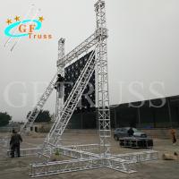China Goal Post Aluminum Video Wall Truss Structure For Hanging Screen for sale