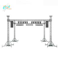 China Background 290mm Spigot Aluminum Goal Post Truss for sale