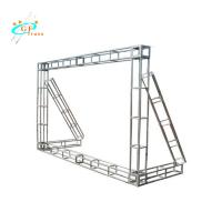 China Background 290mm Spigot Aluminum Goal Post Truss for sale