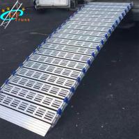 China 500KG Portable Aluminum Alloy Roll Stair For Outdoor Event for sale