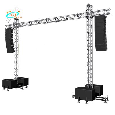 China Exhibition Scaffolding 250mm LED Screen Goal Post Truss for sale