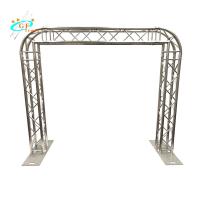 China Exhibition Scaffolding 250mm LED Screen Goal Post Truss for sale
