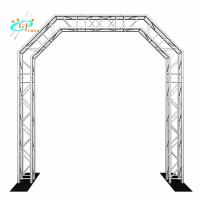 China Exhibition Scaffolding 250mm LED Screen Goal Post Truss for sale