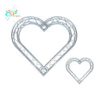 China Custom 1.5m Arch Love Background Round Wedding Truss for sale