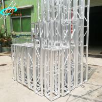 China Hang Light Aluminum Spigot Truss Exhibition Metal Stage Truss Trade Show Use for sale