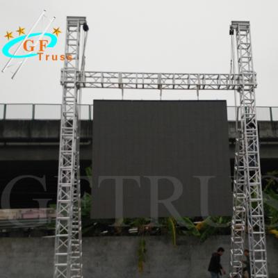 China 6082 T6 Aluminum LED Screen Truss For Concert for sale