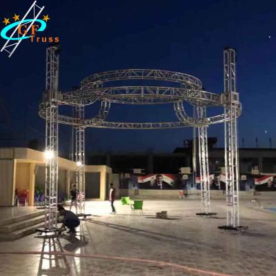 China Portable 12M Aluminum Circular Lighting Truss for sale