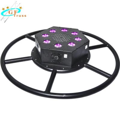 China Mini Rotary Circle Aluminum Lighting Truss 116*116*40CM for sale