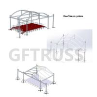 China Spigot Truss System Aluminum Lighting Aluminum Stage Truss For Concert for sale