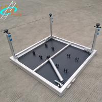 China Adjustable Legs Square Concert Stage With Clips for sale