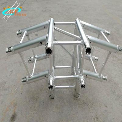 China 220*220mm Multi Aluminum Truss Corner Box Spigot Bolt Type for sale