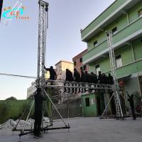 China Mobile DJ Outdoor 6082 Aluminum Spigot Truss For Concert Event for sale