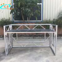 China Folding Lightweight Aluminum Folding DJ Booth For Event for sale