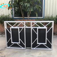 China Folding Lightweight Aluminum Folding DJ Booth For Event for sale