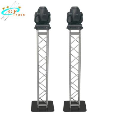 China Moving Head Lighting Spigot Connection Truss Totem Aluminum 6061 for sale