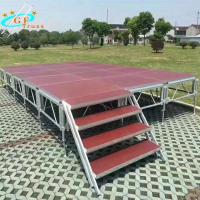 China CE Portable Outdoor Event Stage platform Used aluminum Folding Mobile Event Stages For Sale for sale