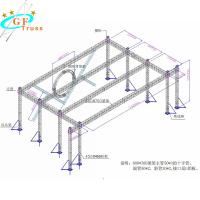 China Dj Lighting 4M Aluminum Roof Truss System Lightweight for sale