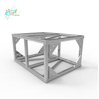 China Heavy Duty Bolt 3m Aluminum Square Truss For Outdoor Concert for sale