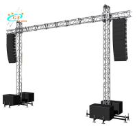 China 290*290mm Goal Post Truss System For Lighting Theatre Stage for sale