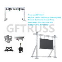 China 290*290mm Goal Post Truss System For Lighting Theatre Stage for sale