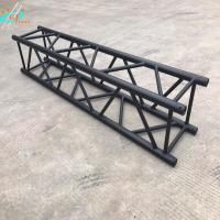 China Black Color Painting Aluminum Lighting Truss For Stadium Event for sale