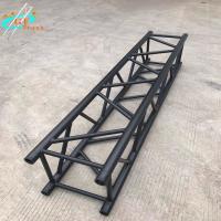China Black Color Painting Aluminum Lighting Truss For Stadium Event for sale