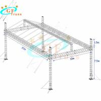China 520*760mm Outdoor Event Truss Systems Aluminium 6061-T6 for sale