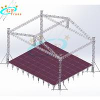 China 520*760mm Outdoor Event Truss Systems Aluminium 6061-T6 for sale
