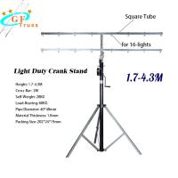 China Aluminum Line Array Speaker Light Stand Truss Lift Tower 1.8M Base for sale